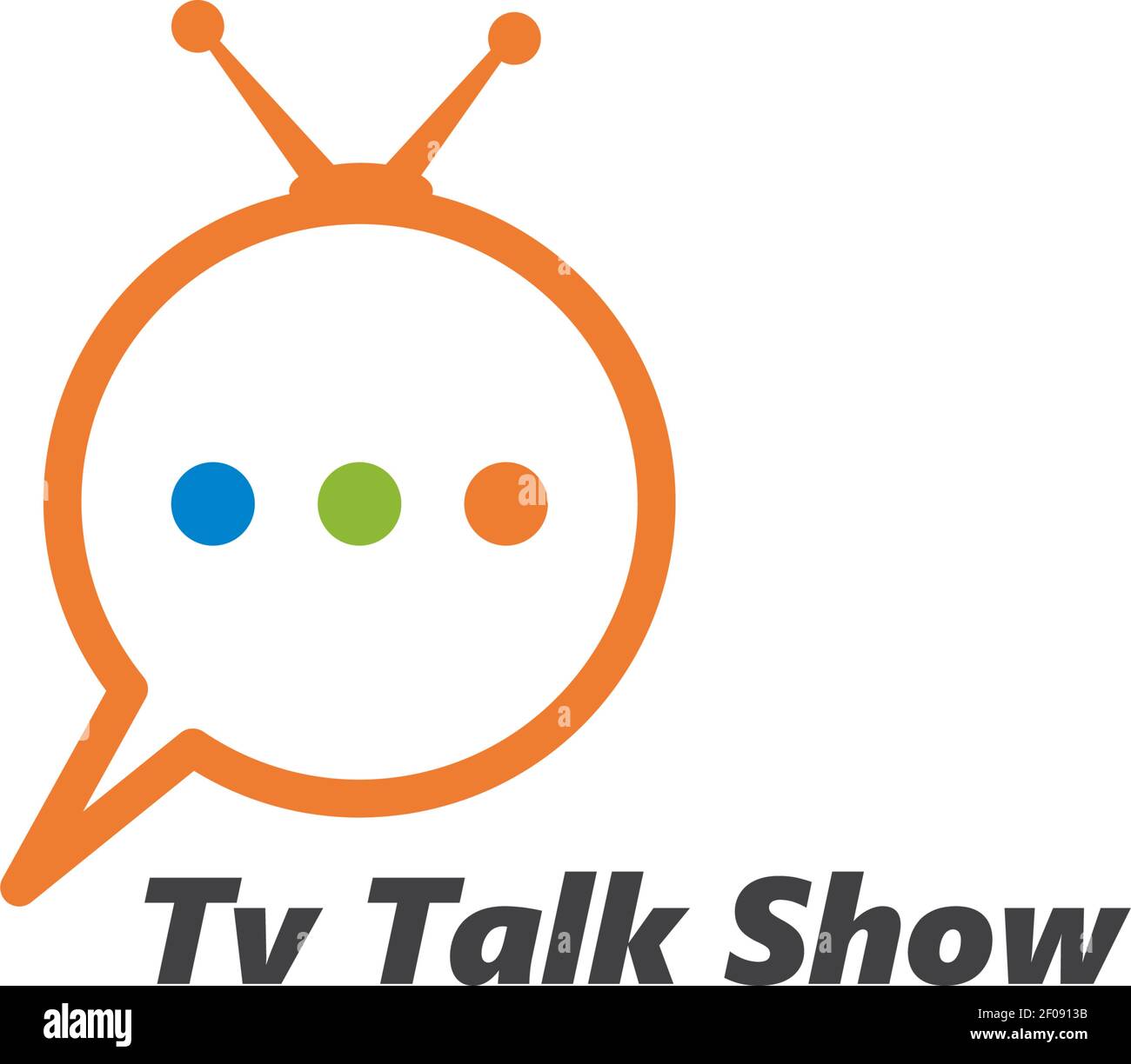 Television talk show Stock Vector Images - Alamy