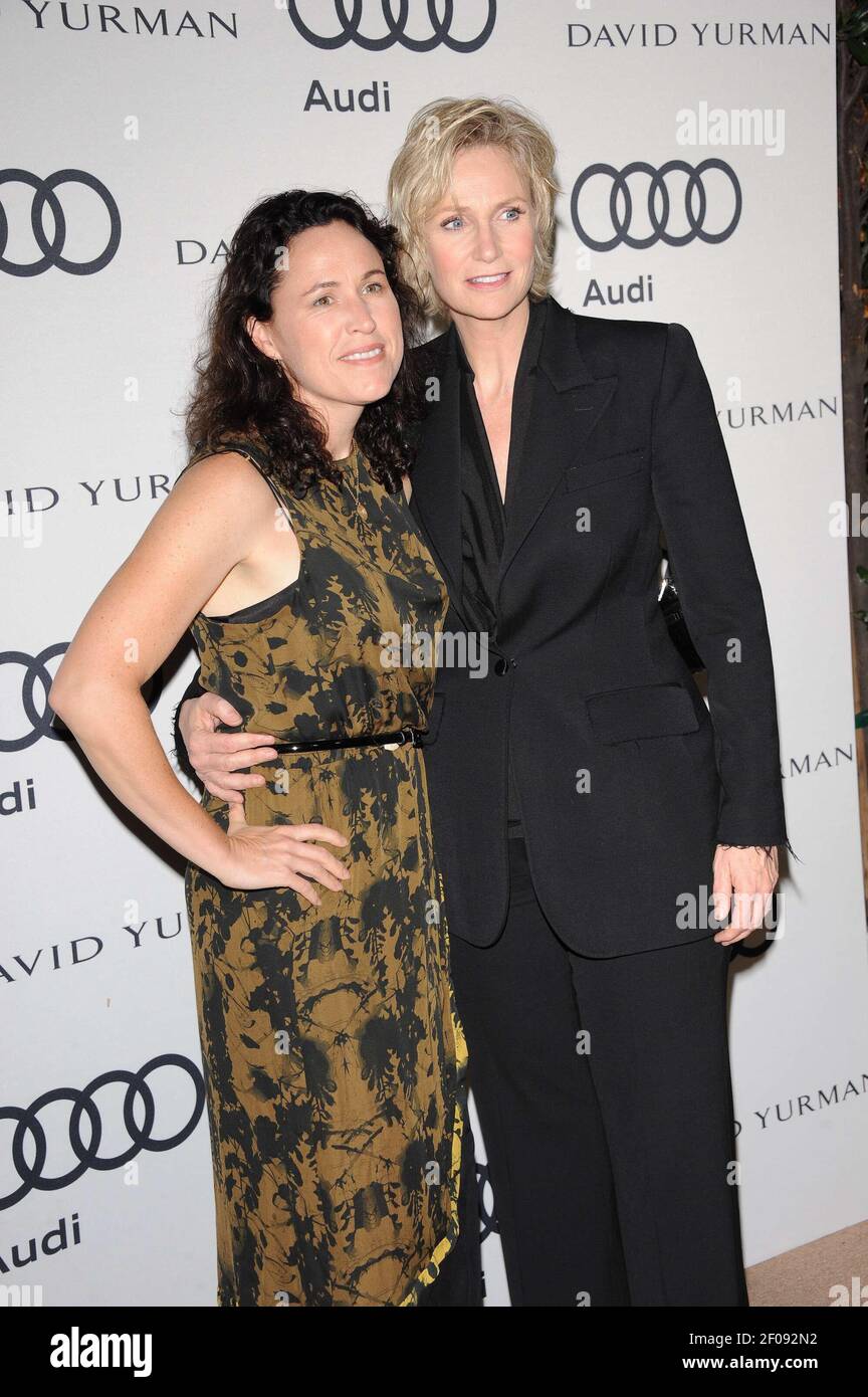 Lara Embry and wife Jane Lynch. 11 September 2011, Los Angeles, CA ...