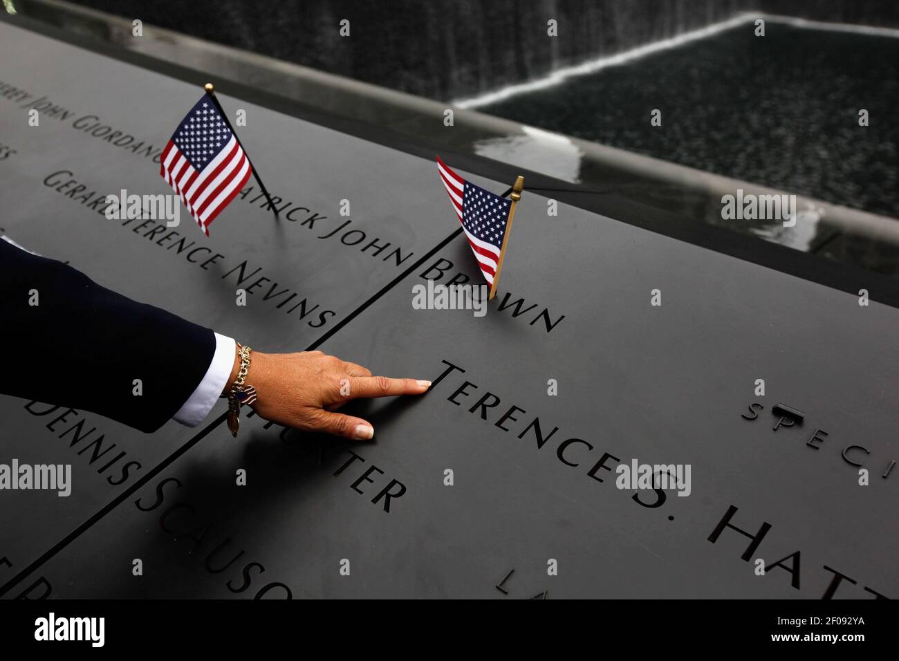 11 September 2011 - New York, NY - Family members of the victims of the ...