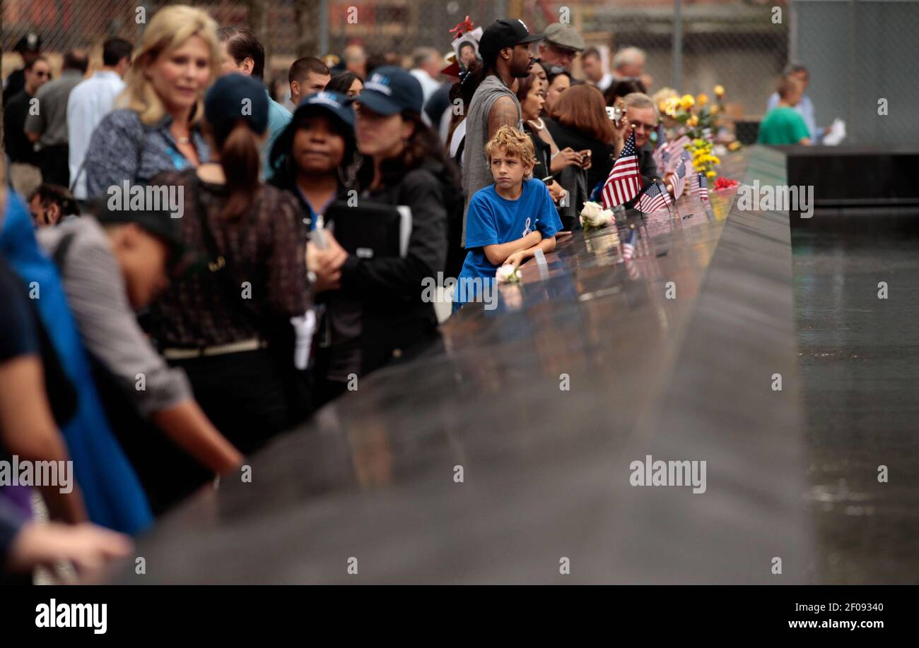 11 September 2011 - New York, NY - Family members of the victims of the ...