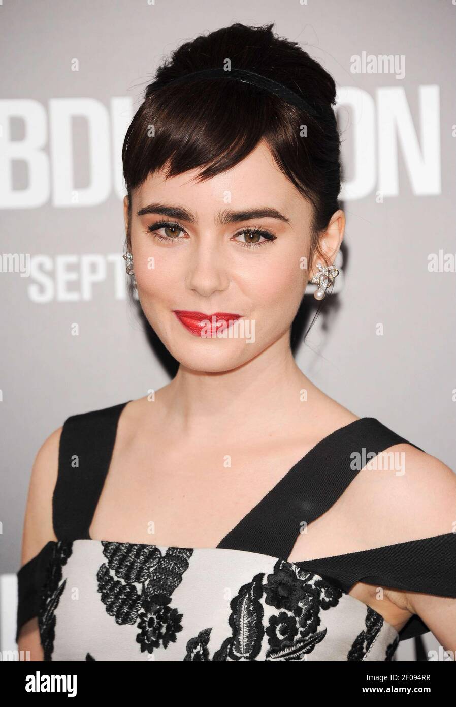 Lily Collins. 15 September 2011, Hollywood, CA. Abduction Premiere held ...