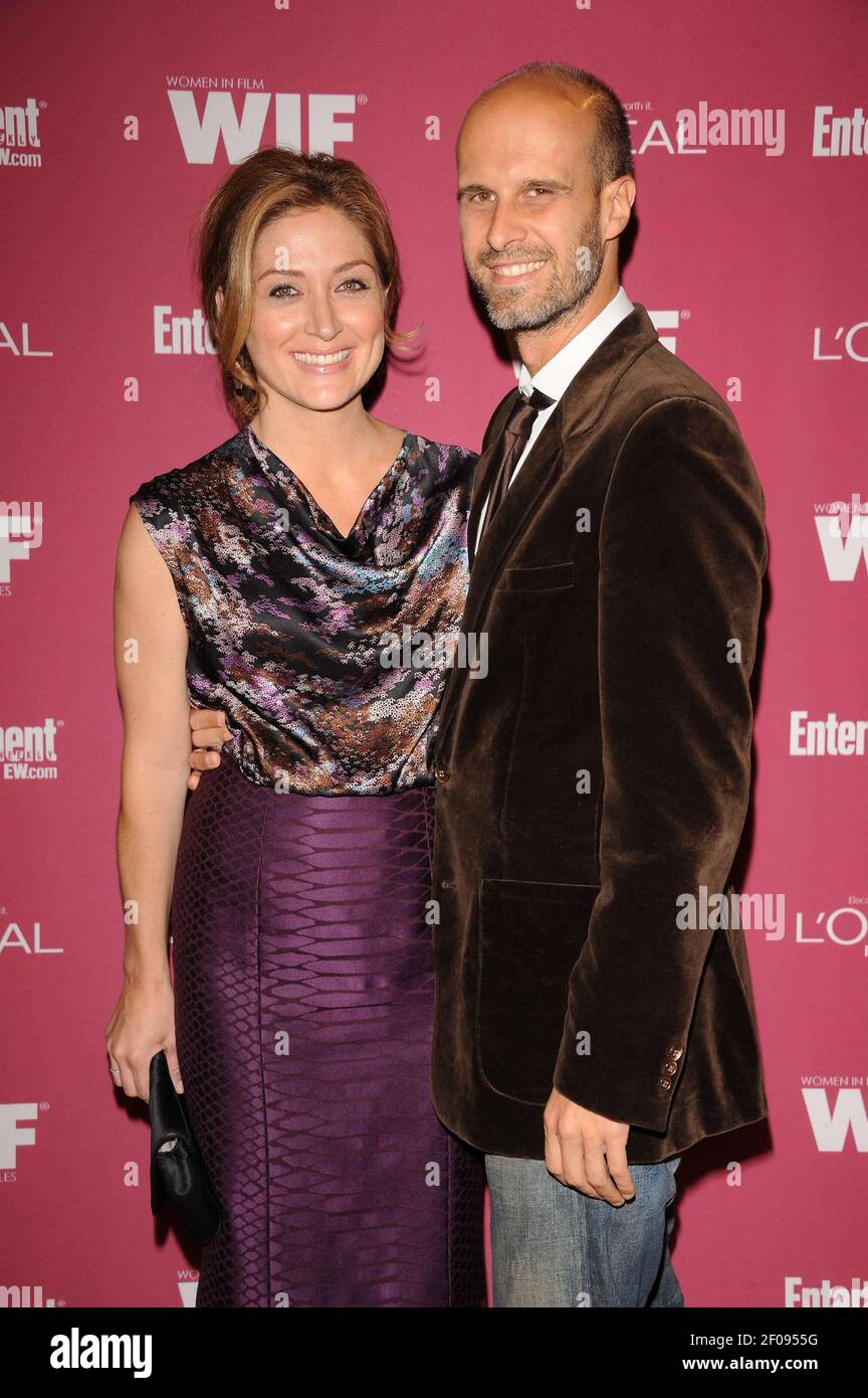 Sasha Alexander and Edoardo Ponti. 16 September 2011, West Hollywood ...