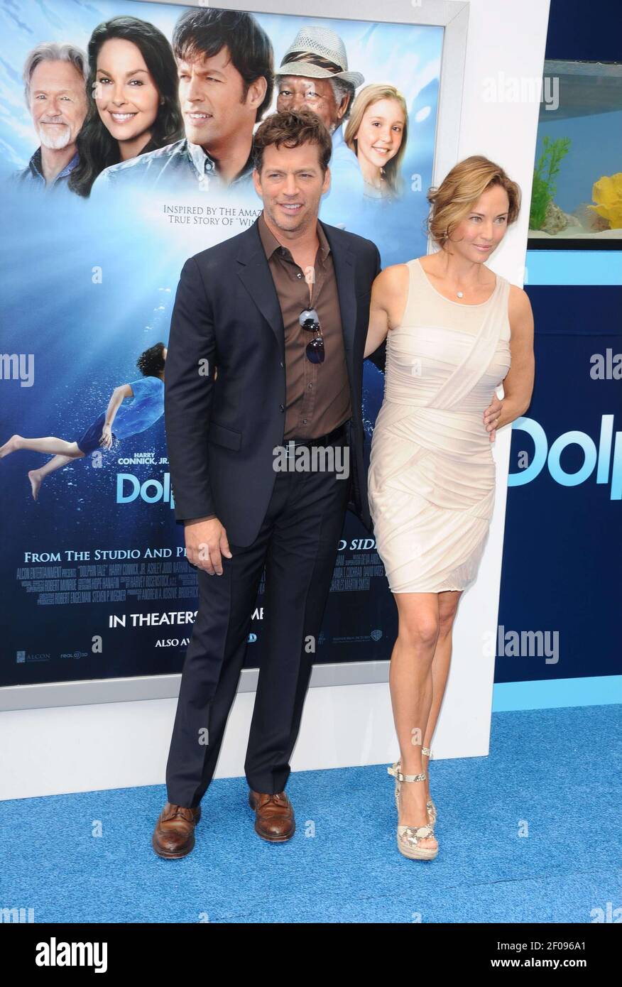 Harry Connick Jr. and Jill Goodacre. 17 September 2011, Westwood, CA ...