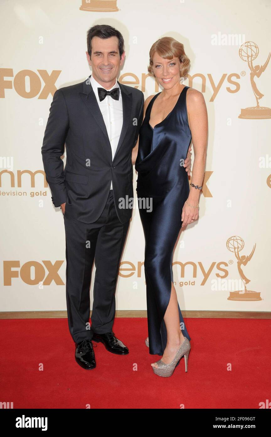 Ty Burrell and wife Holly. 18 September 2011, Los Angeles, CA. 63rd ...