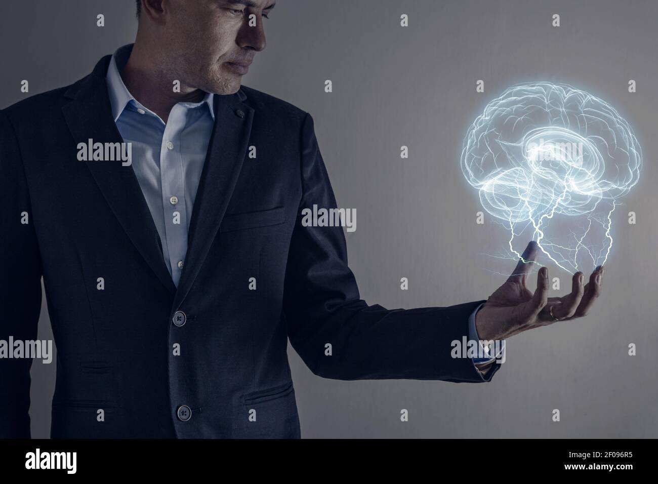 Brain light switch hi-res stock photography and images - Alamy