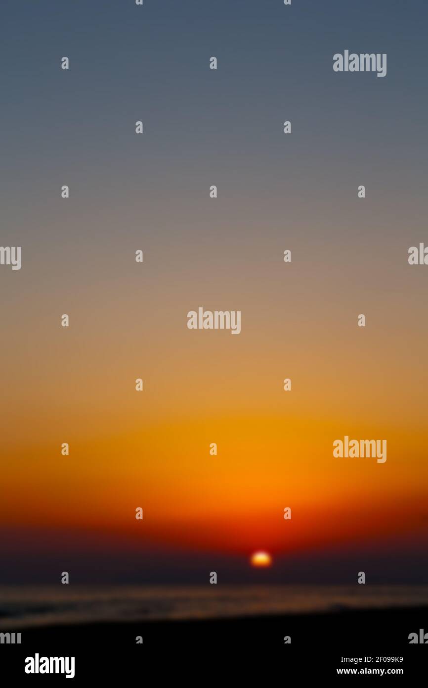In oman the abstract sun fall down and blur sky composition Stock Photo ...