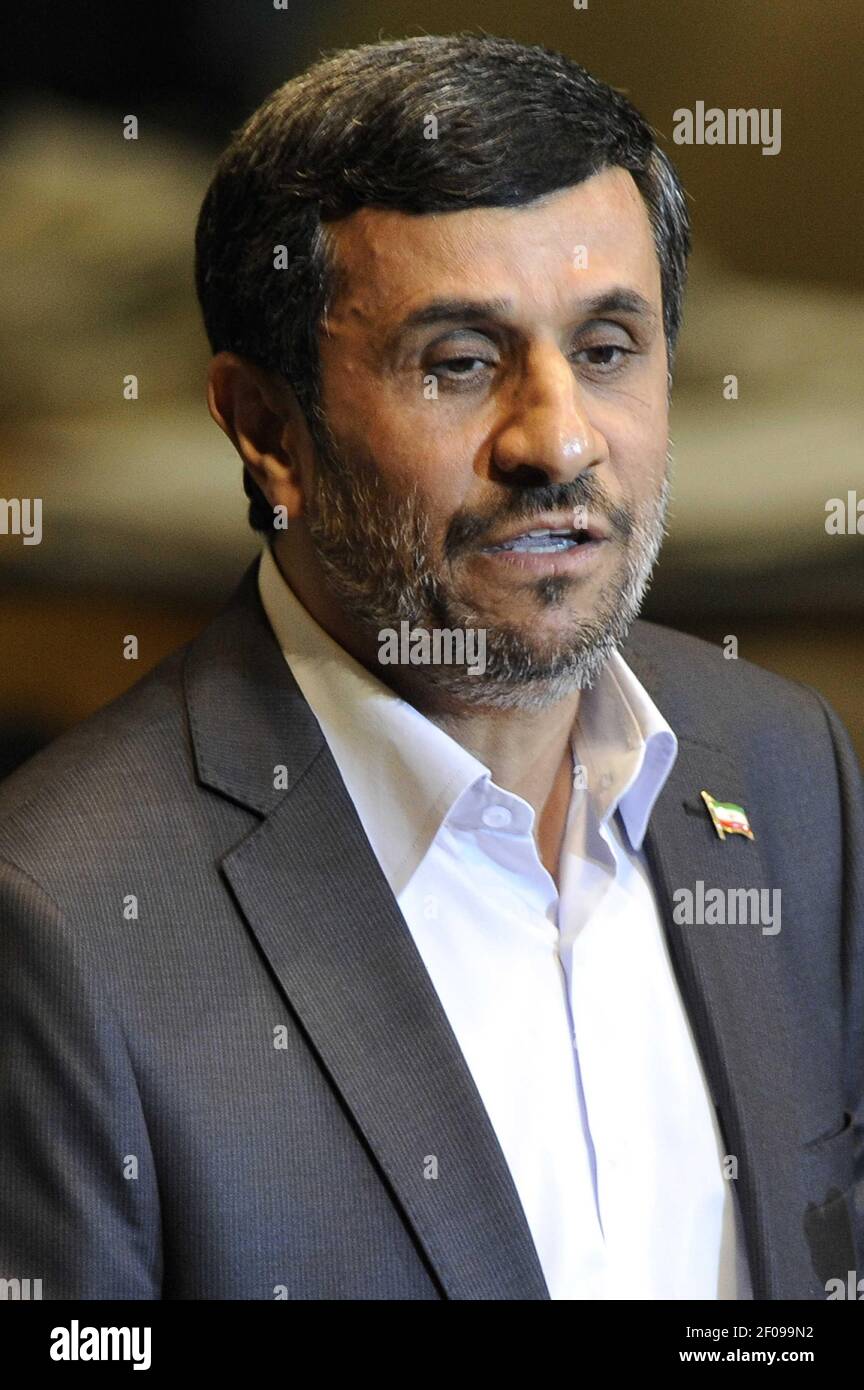 22 September 2011 - New York, NY - Iranian President Mahmoud ...