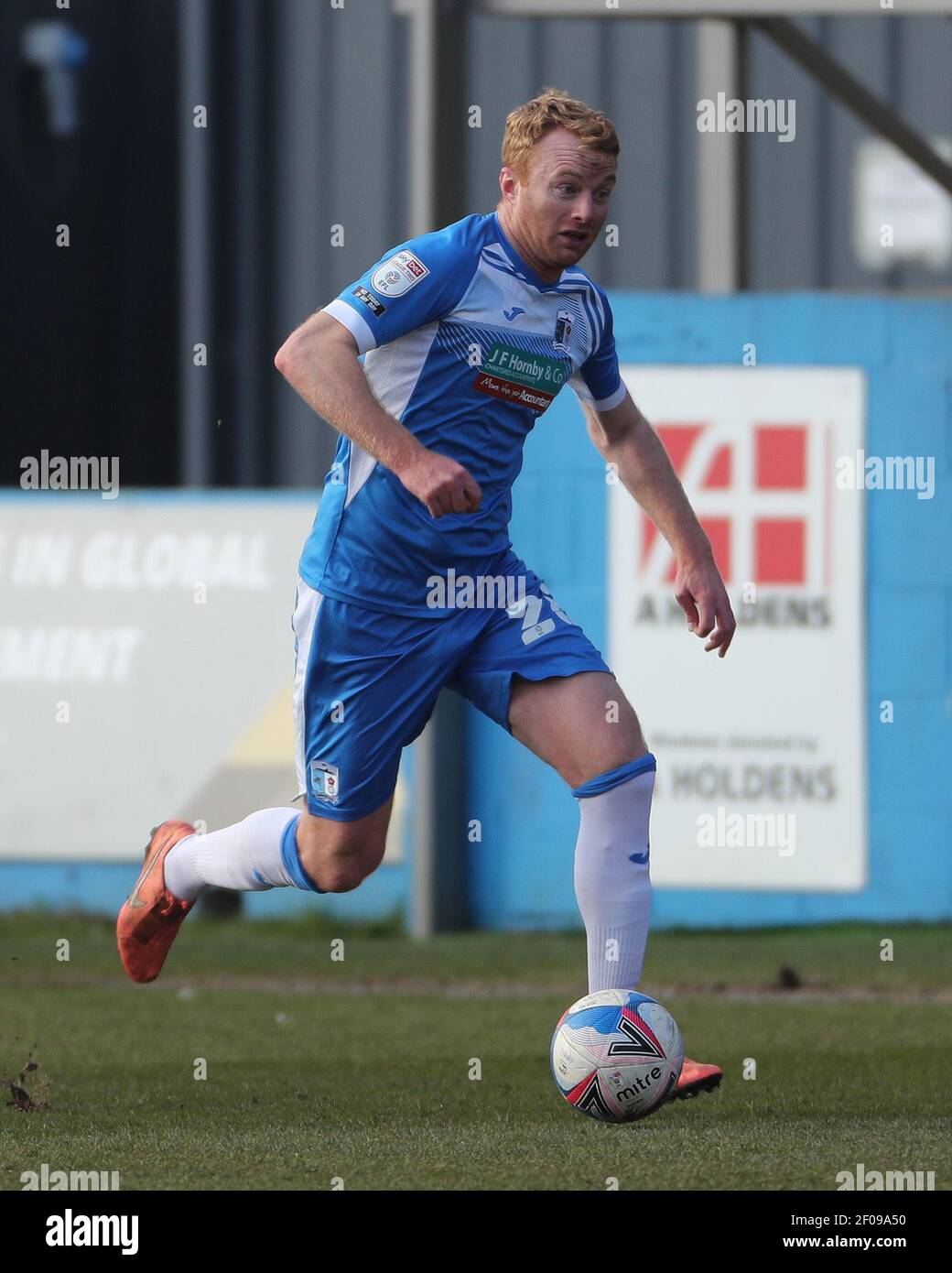 BARROW IN FURNESS. MARCH 6TH Chris Taylor of Barrow during the Sky Bet ...