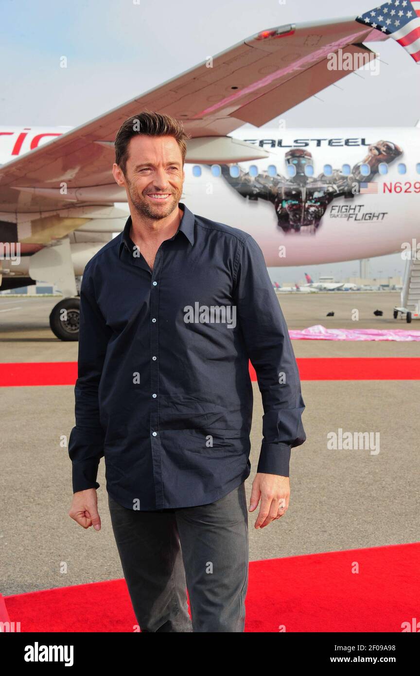 Hugh Jackman. 23 September 2011, Los Angeles, CA. Virgin America ...