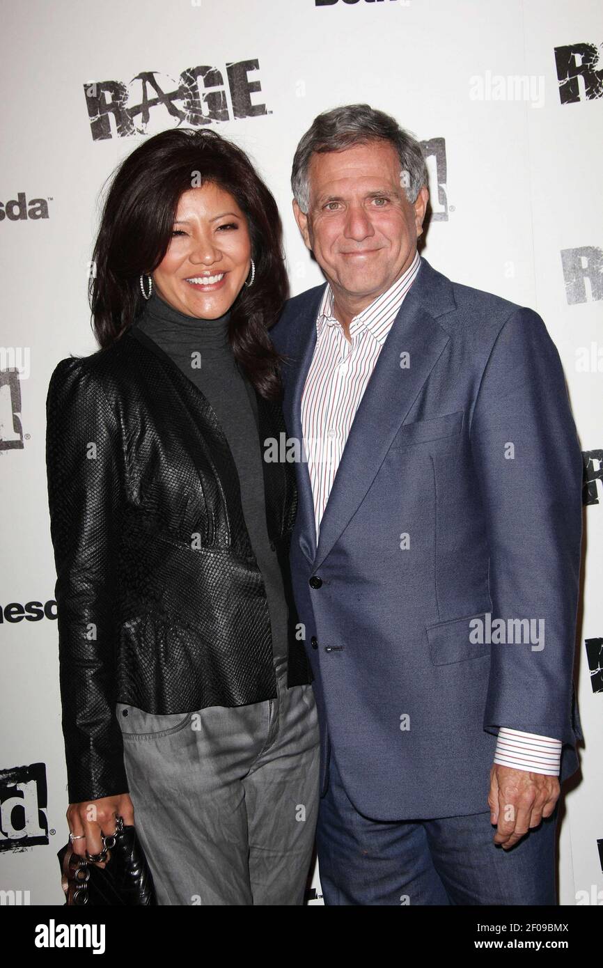 30 Sep 2011 - Los Angeles, CA - Leslie Moonves; and Julie Chen arrives ...