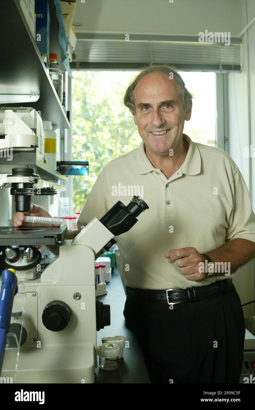 Rockefeller University cell biologist Ralph M. Steinman, seen in a ...