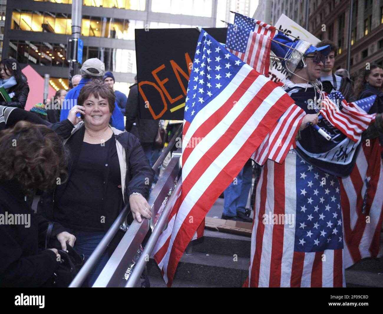 4 Oct. 2011 - New York, NY - Week 3 of the Occupy Wall Street protest ...