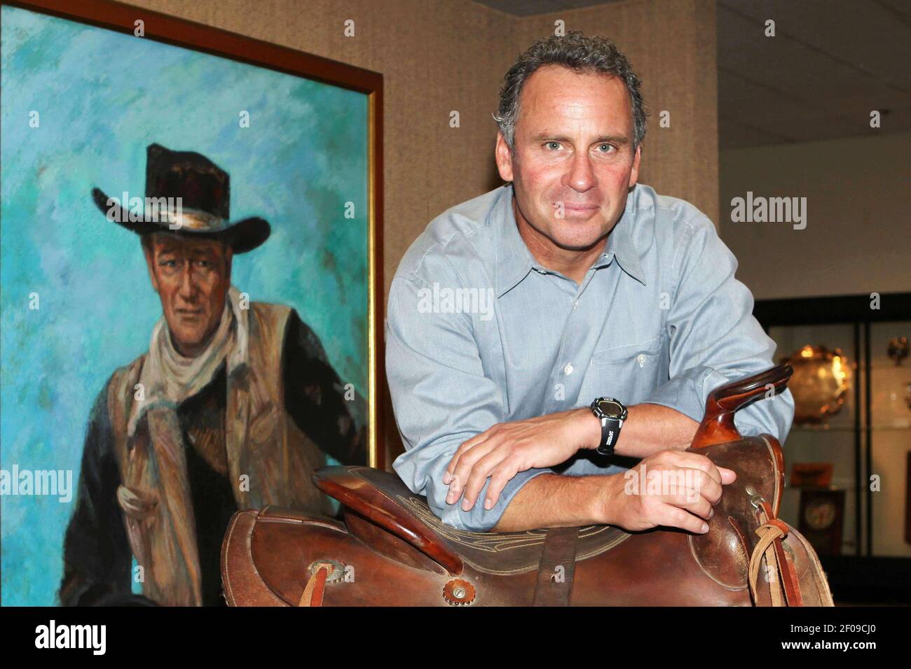 05 October 2011 - Beverly Hills, CA - Ethan Wayne, John Wayne's son ...