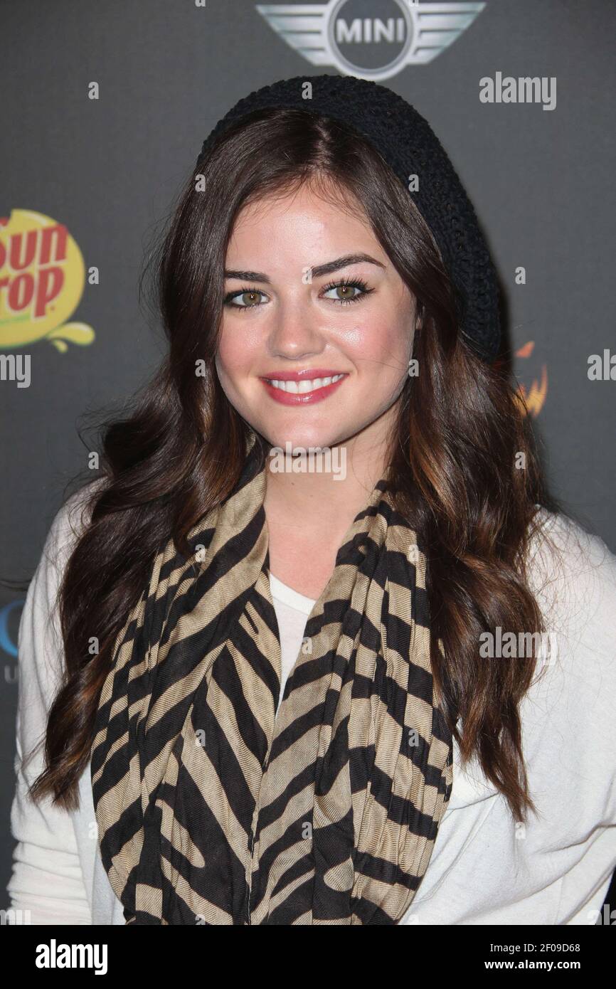 09 October 2011 - Los Angeles, CA - Lucy Hale arrives at the 3rd Annual ...