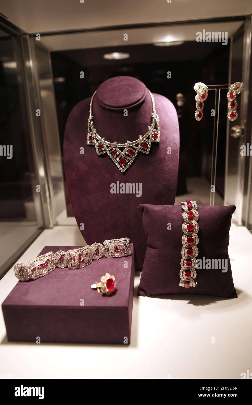 10 October 2011 - Los Angeles, CA - Ruby & Diamond jewelry by Cartier ...
