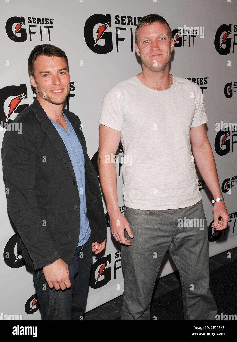 Peter Mooney and Diarmaid Murtagh. Gatorade G Series Fit Launch Event ...