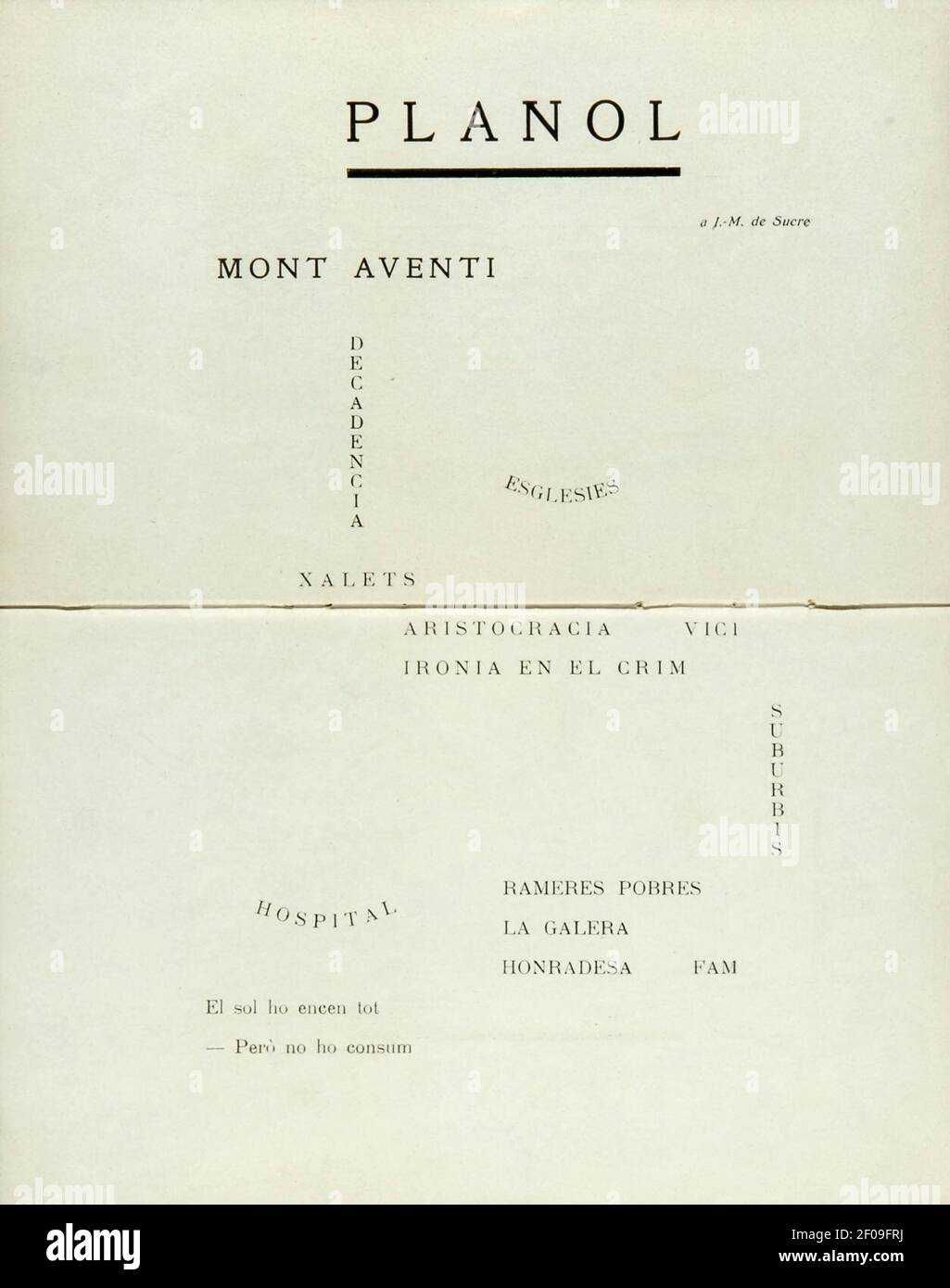 Planol hi-res stock photography and images - Alamy