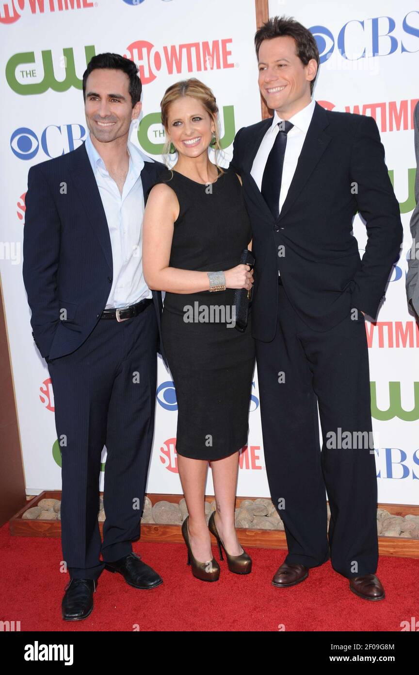 Nestor Carbonell, Sarah Michelle Gellar and Ioan Gruffudd. 3 August ...