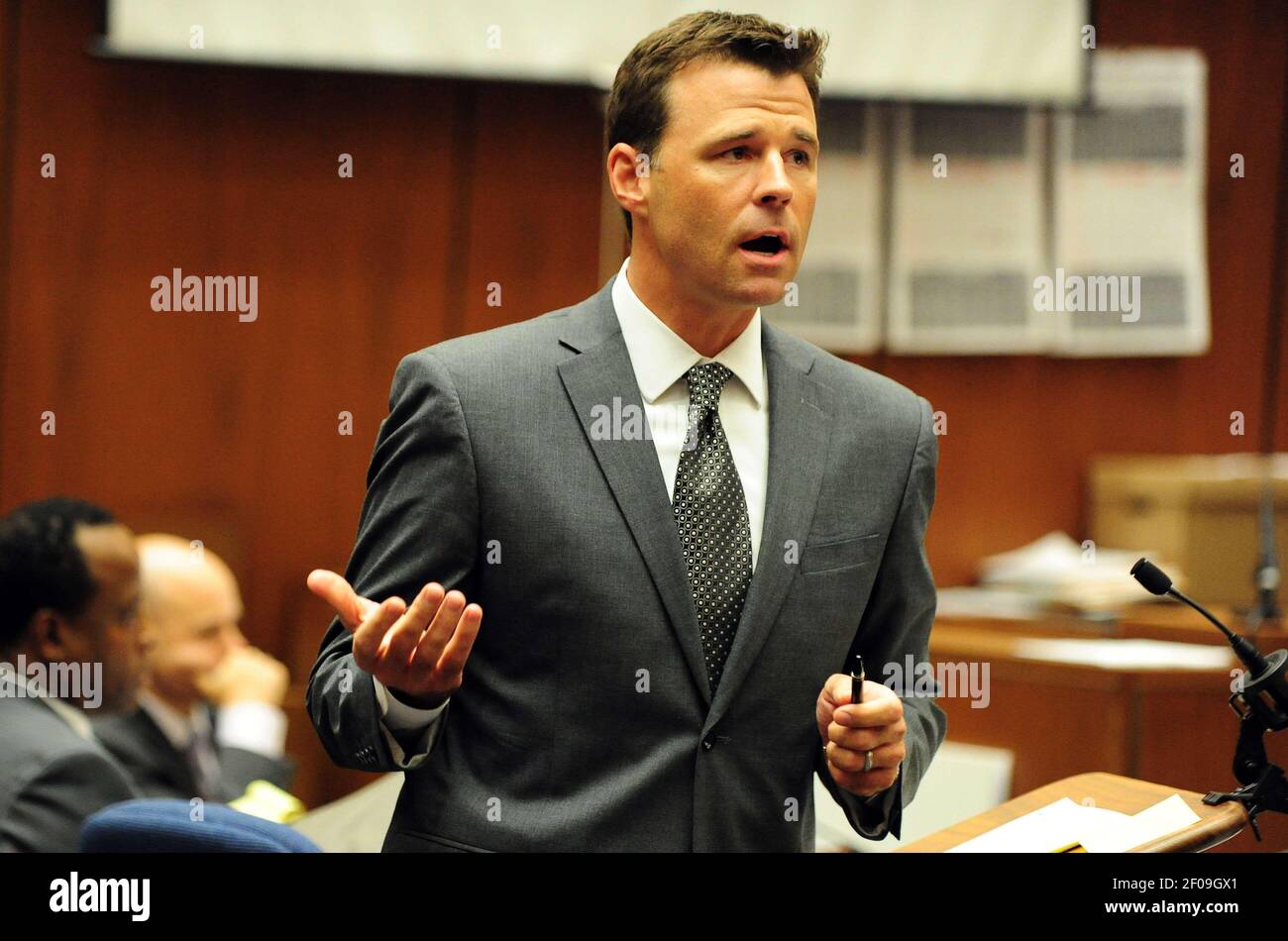 13 October 2011 - Los Angeles, CA - Deputy district attorney David ...