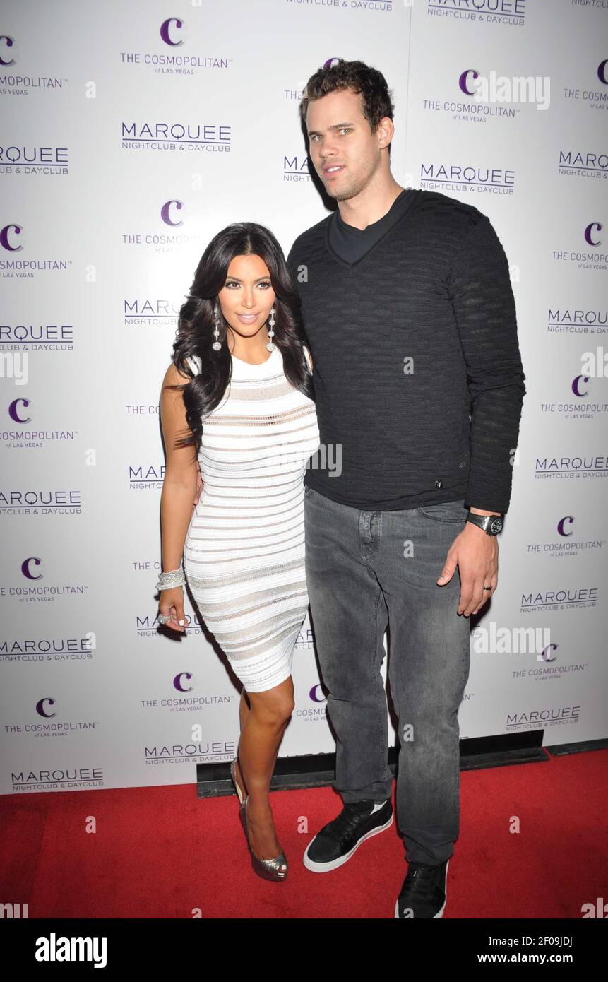 22 October 2011 - Las Vegas, NV - Kim Kardashian and her husband Kris ...