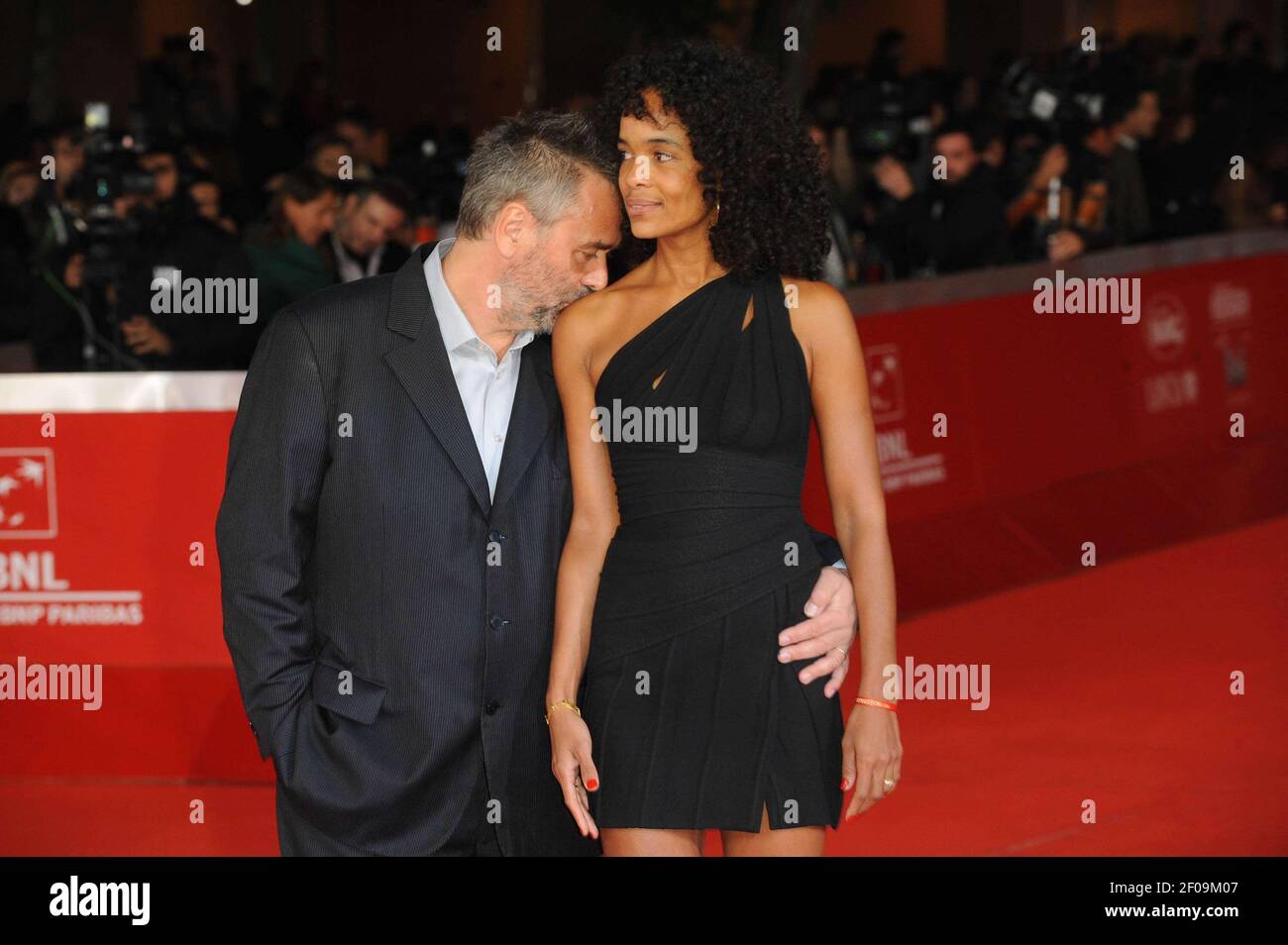 Luc Besson and Virginie Besson-Silla. 27 October 2011, Rome, Italy. 6th ...