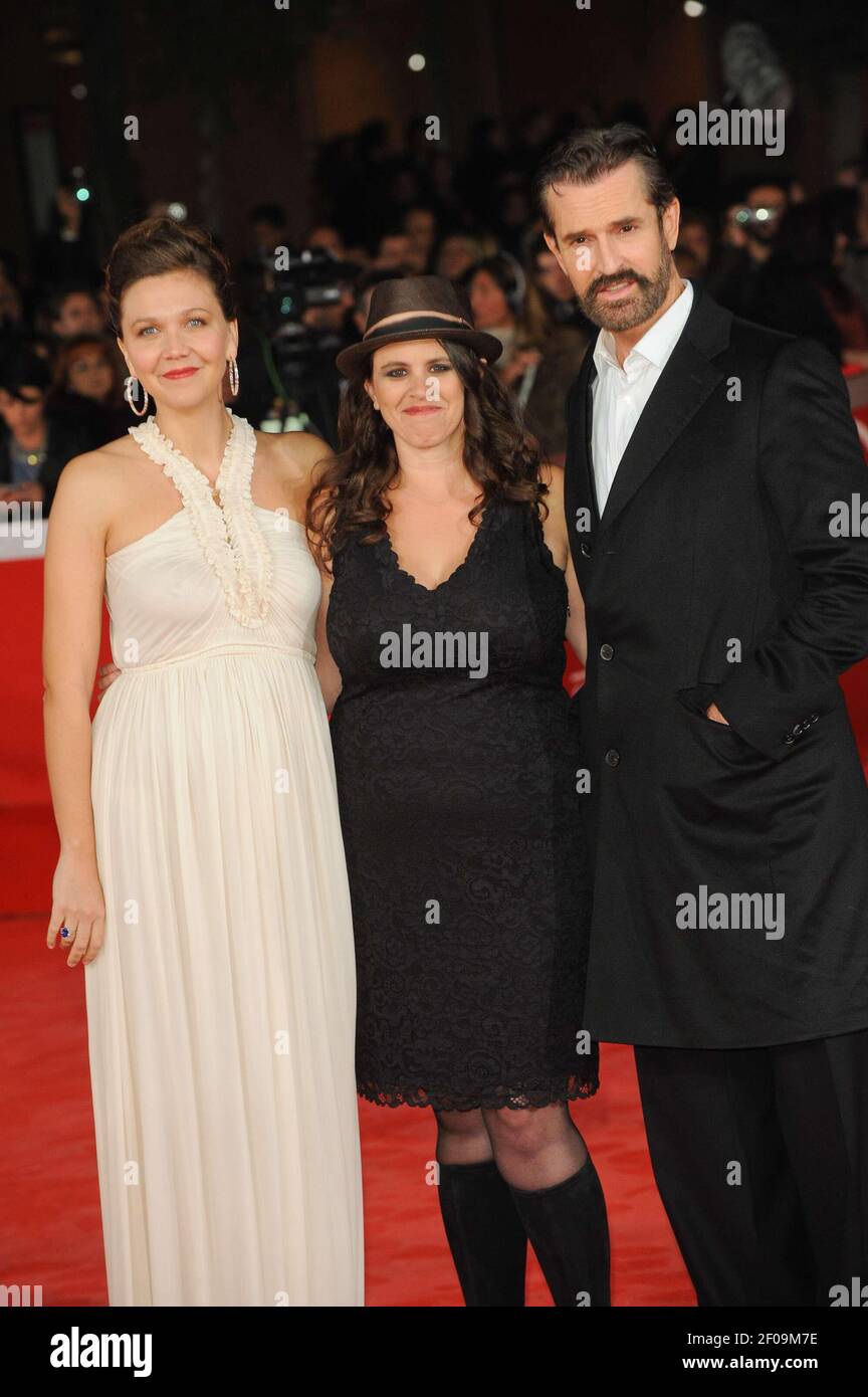 Tanya Wexler, Maggie Gyllenhaal and Rupert Everett. 28 October 2011 ...