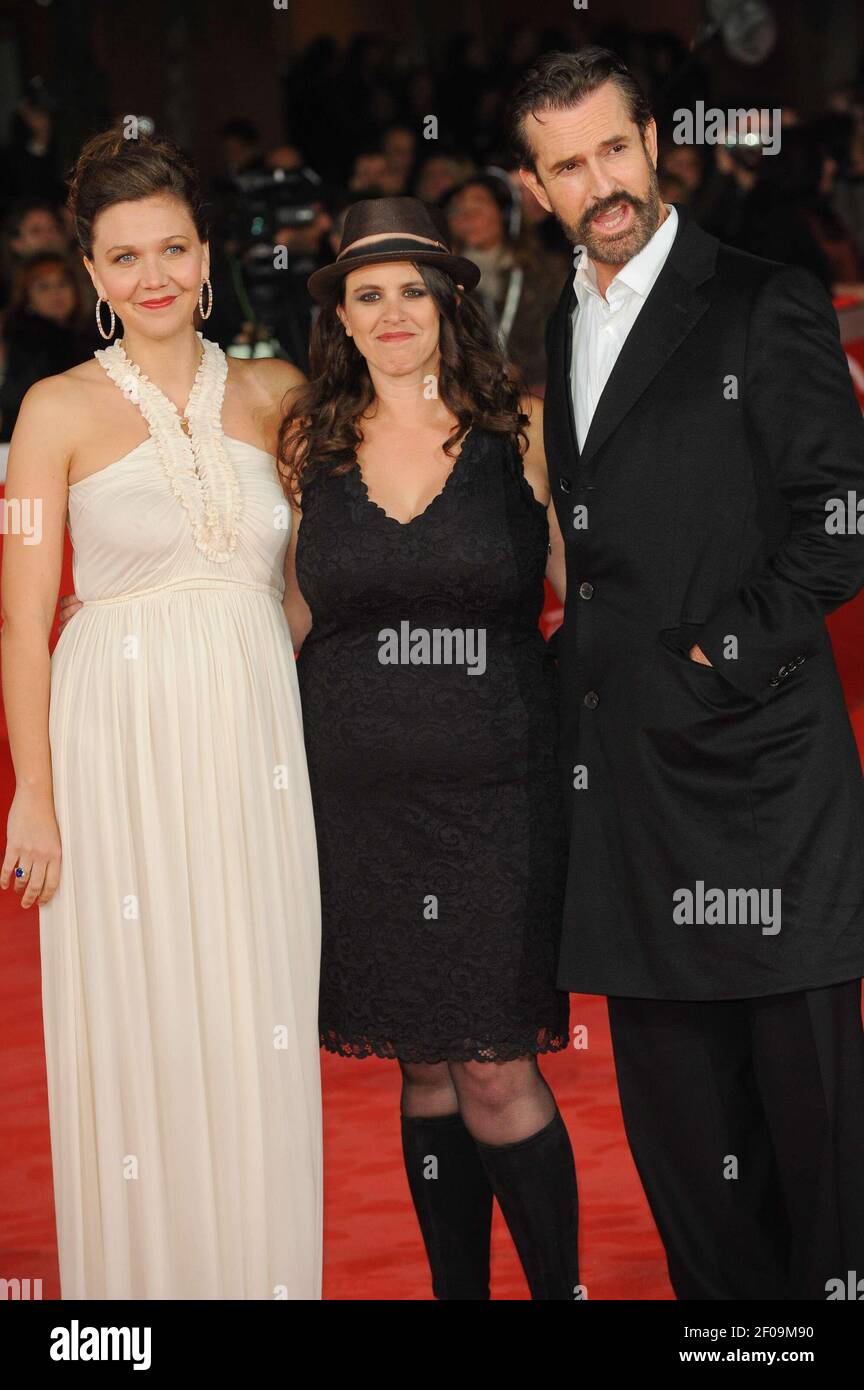 Tanya Wexler, Maggie Gyllenhaal and Rupert Everett. 28 October 2011 ...