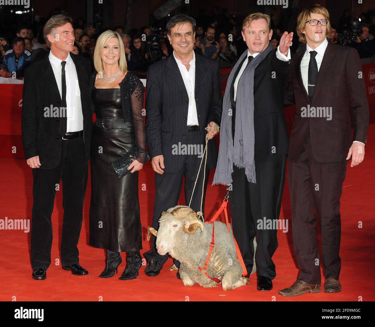 John Easterling, Olivia Newton-John, Stephan Elliott and Kris Marshall ...