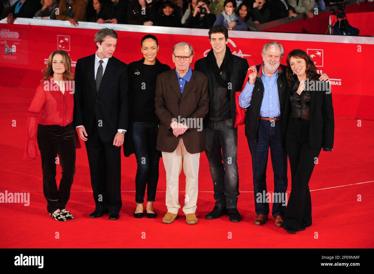 Debra Winger, Pierre Thoretton, Carmen Chaplin, Ennio Morricone ...
