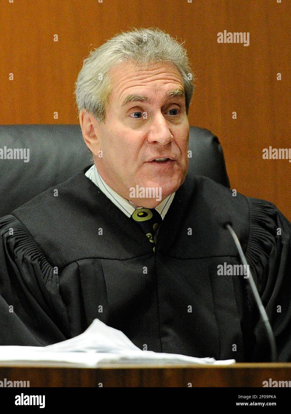 3 November 2011 - Los Angeles, CA - Judge Michael Castor gives ...