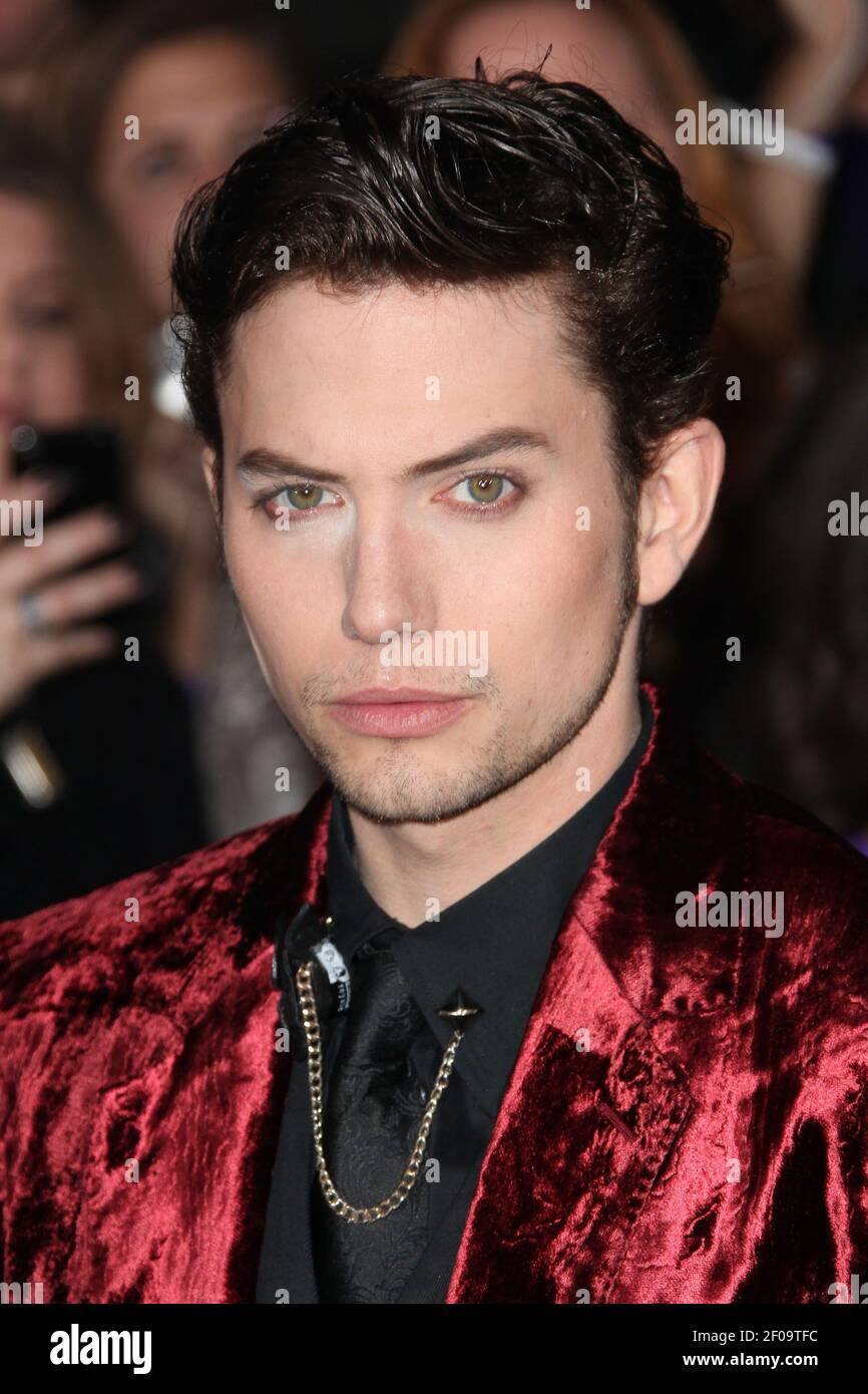 14 November 2011 - West Hollywood, CA - Jackson Rathbone arrives at the premiere of 'Twilight ...
