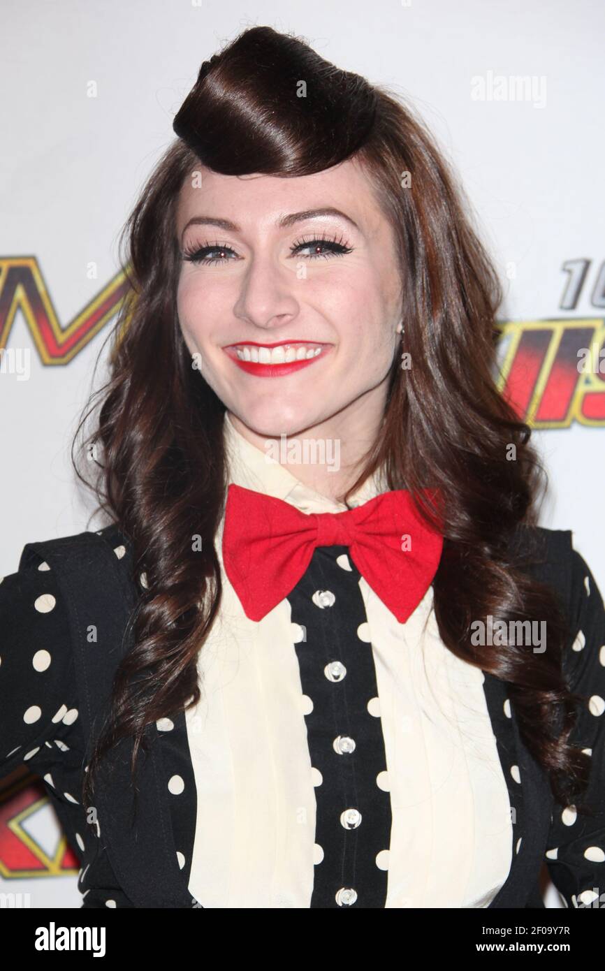 03 December 2011 - Los Angeles, CA - Amy Heidemann arrives to the KIIS ...