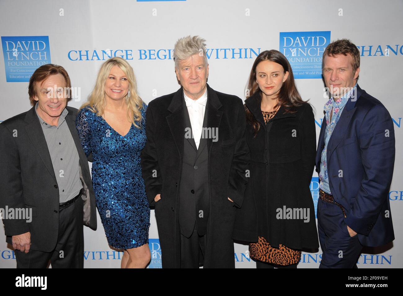 Steve Railsback, Lois Lee, David Lynch, wife Emily Stofle and Thomas ...