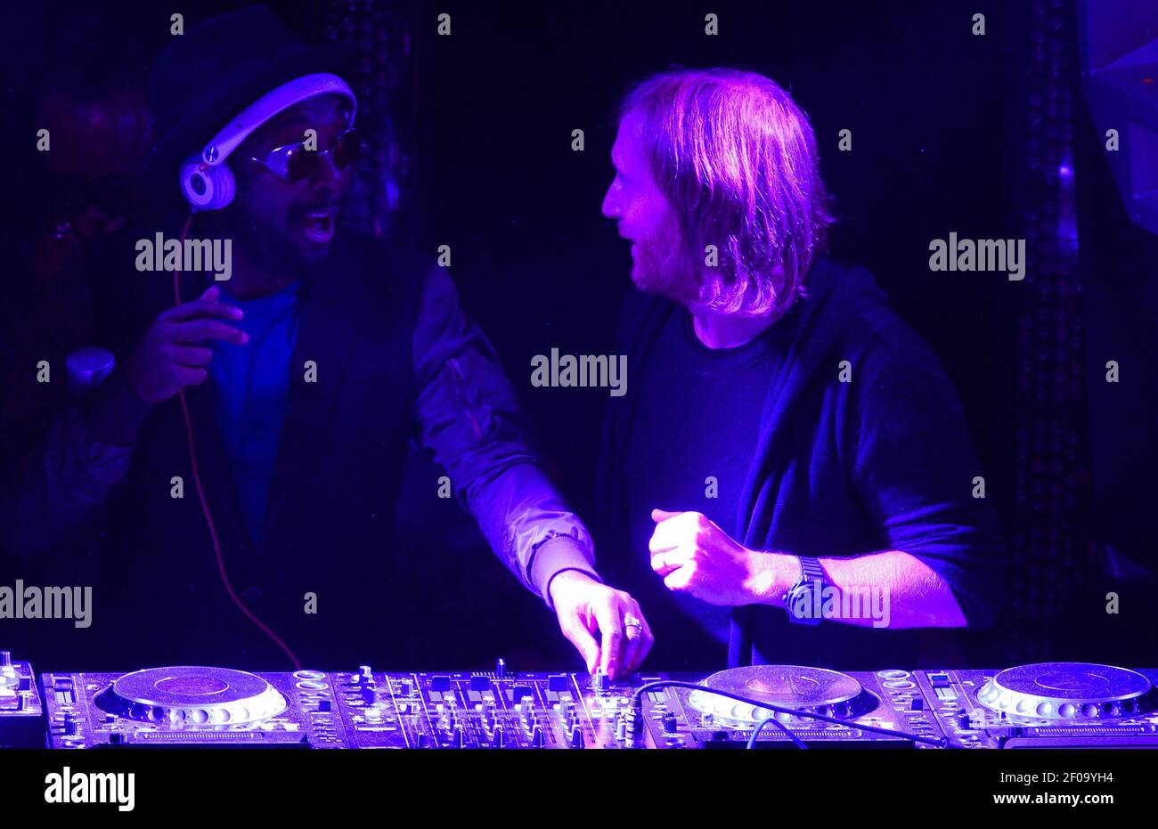 Will.i.am and David Guetta. 3 December 2011, Hollywood, California ...
