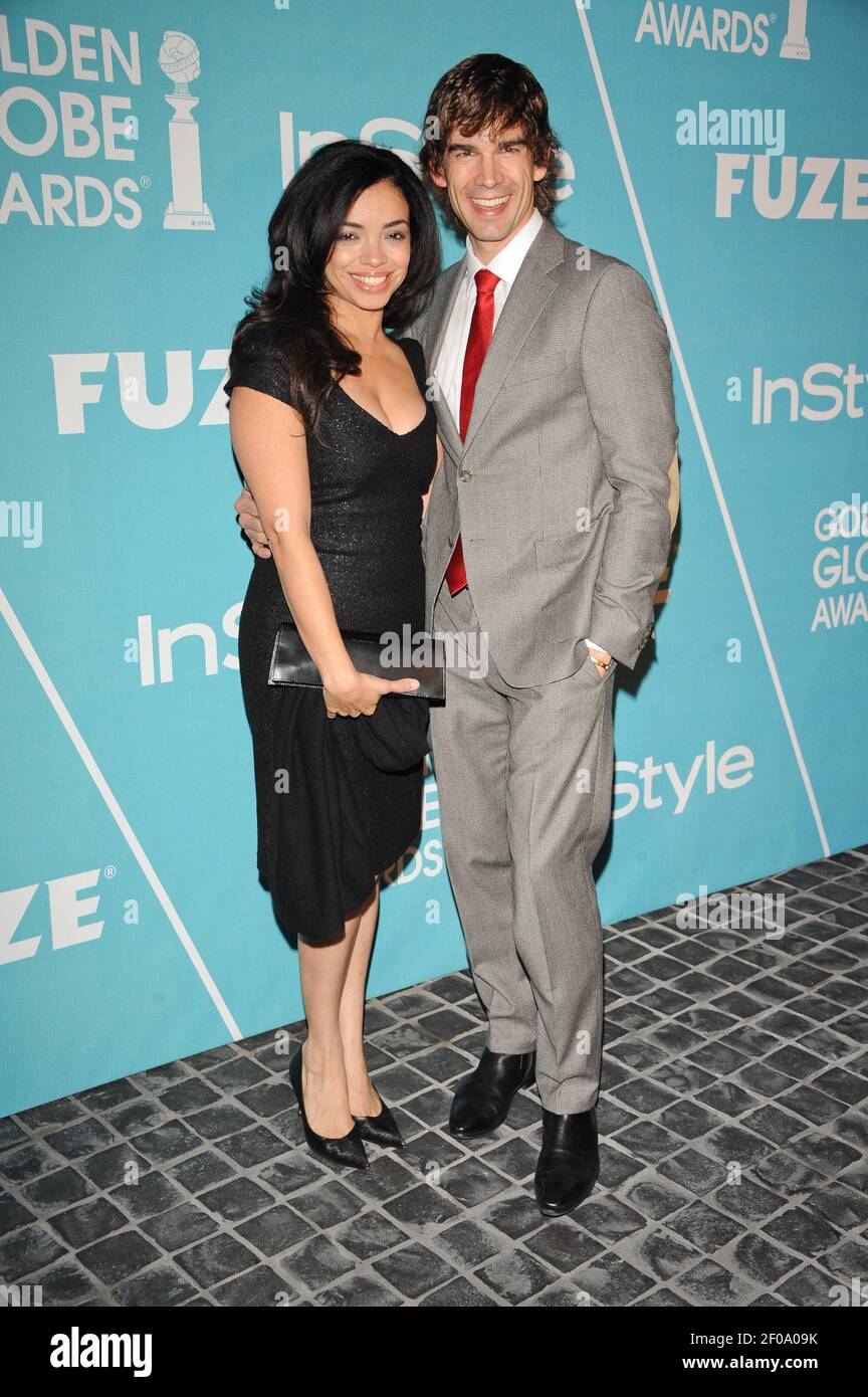 Christopher Gorham and his wife Anel Gorham. 8 December 2011, Los ...