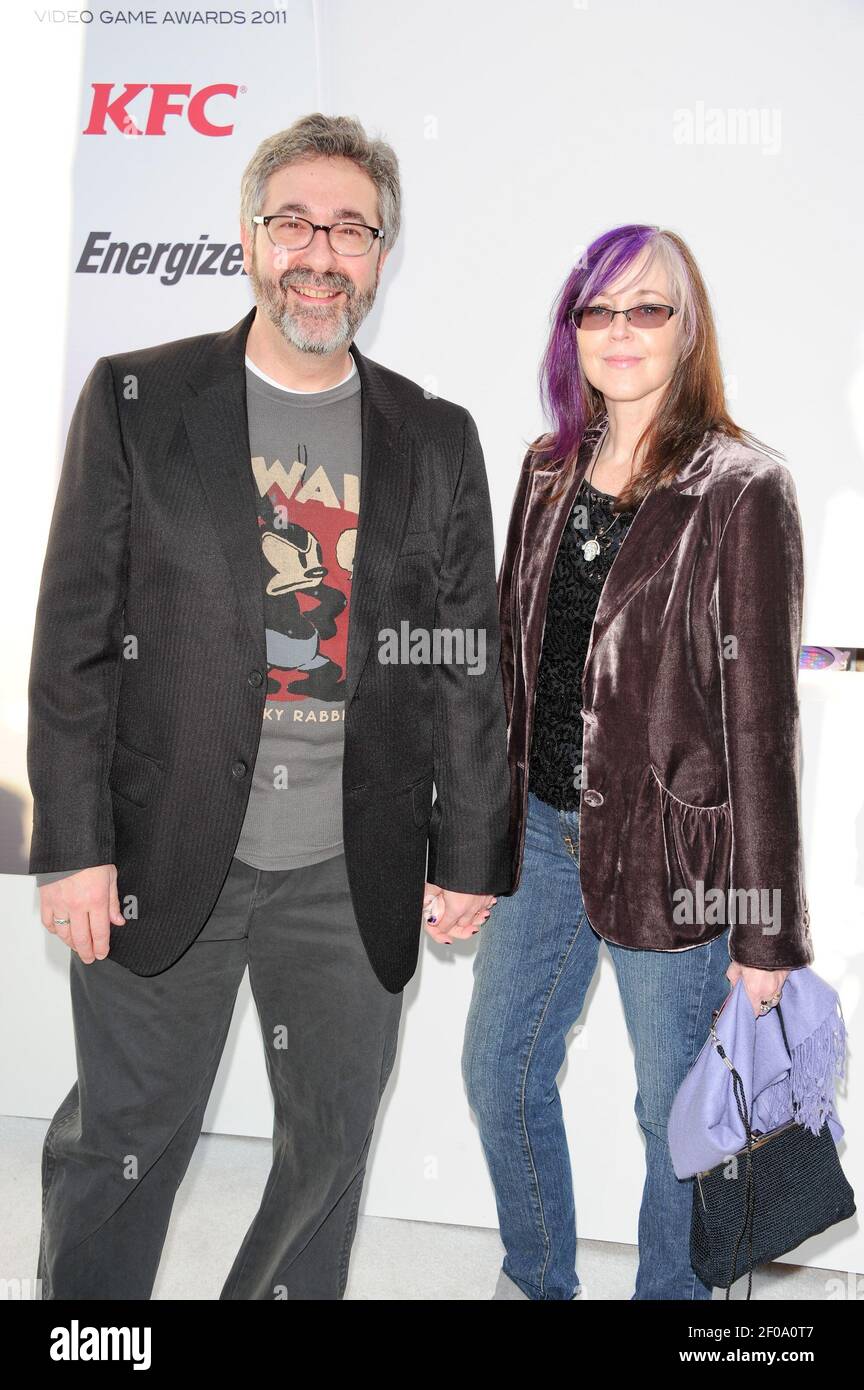 Warren Spector and Caroline Spector. 10 December 2011, Culver City ...