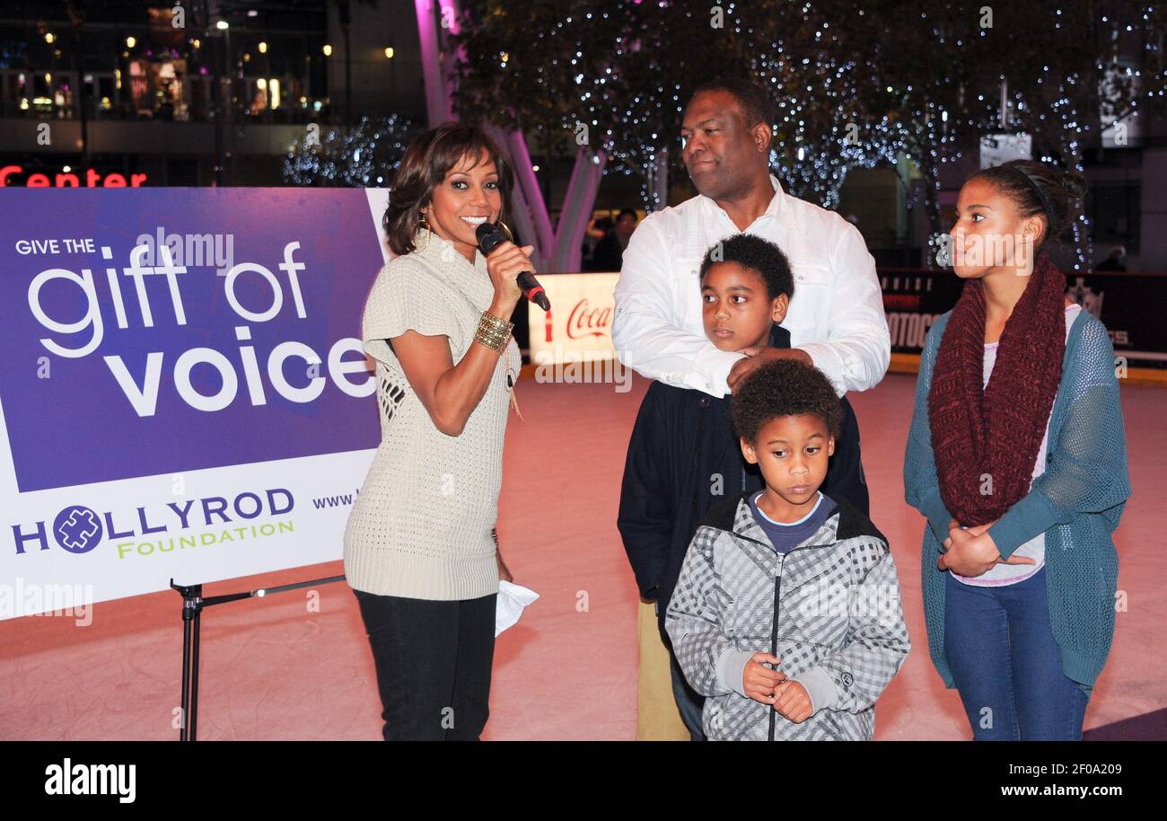 Holly Robinson Peete and Rodney Peete with Ryan Elizabeth Peete ...