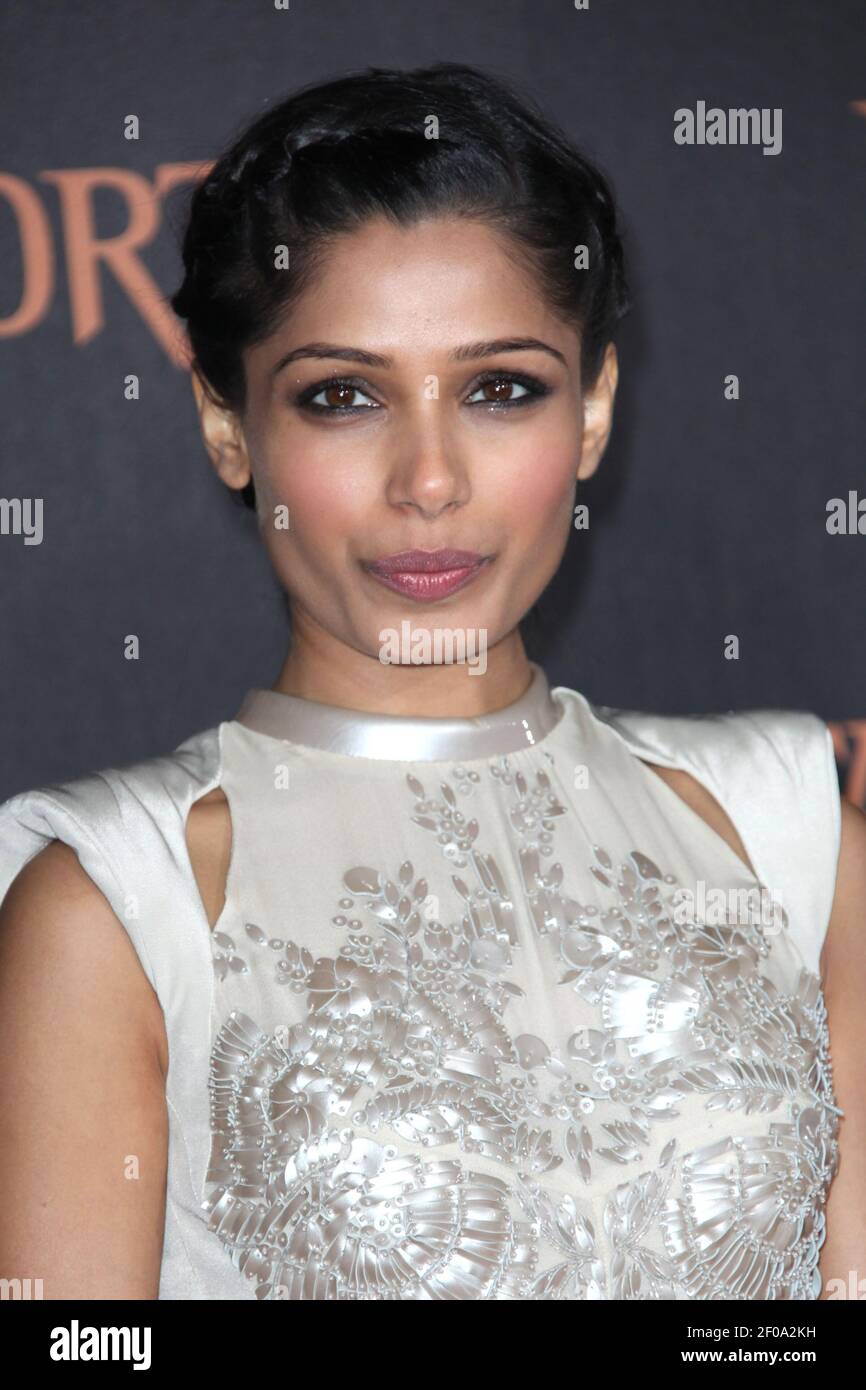 07 November 2011 - Los Angeles, CA - Freida Pinto arrives to the ...