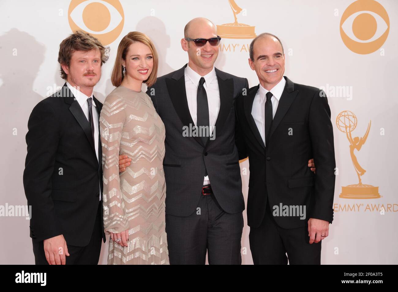 (L-R) Beau Willimon, Kristen Connolly, Corey Stoll, Michael Kelly ...