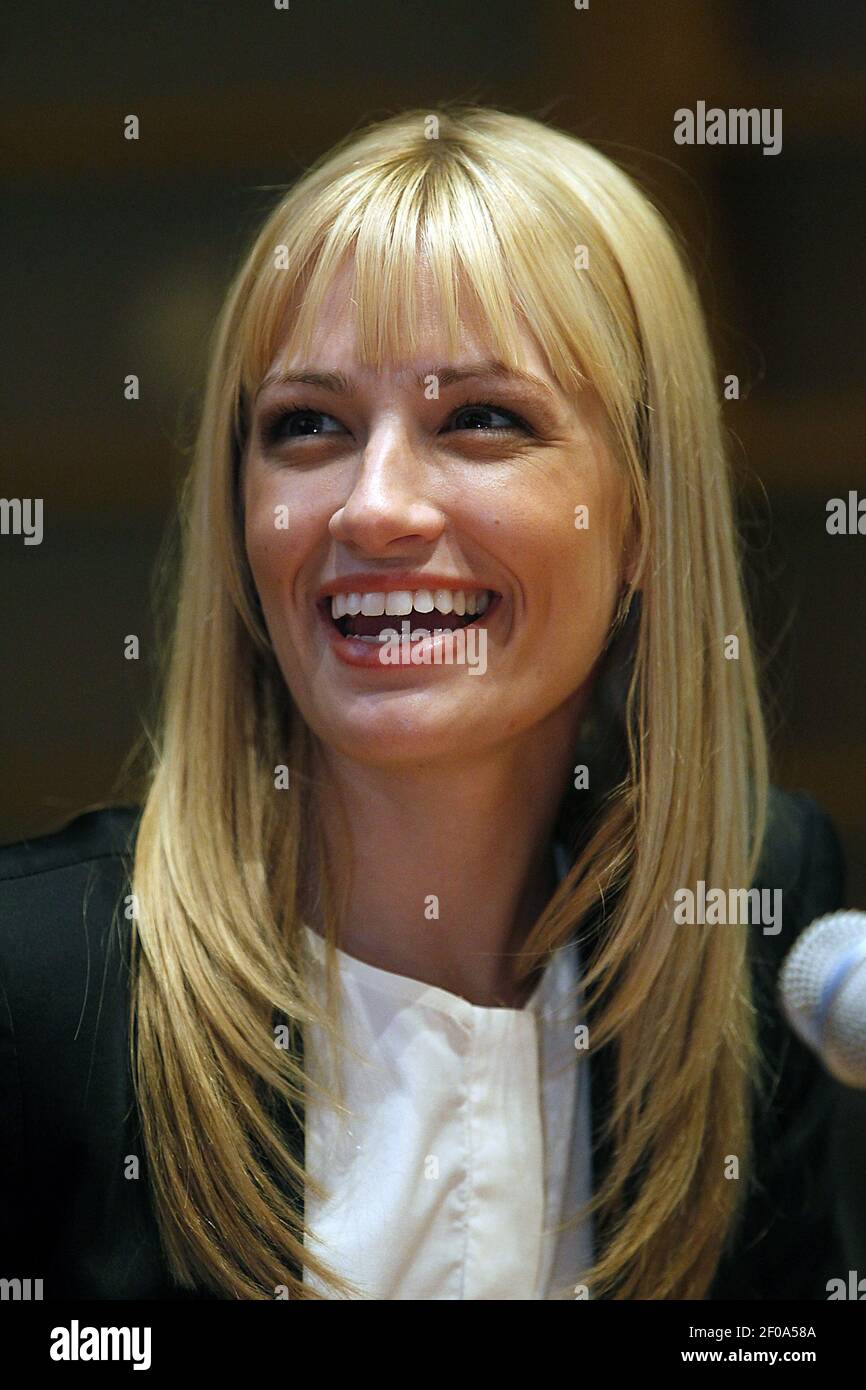 Beth Behrs is holding a Q & A session with Wharton Students, September ...