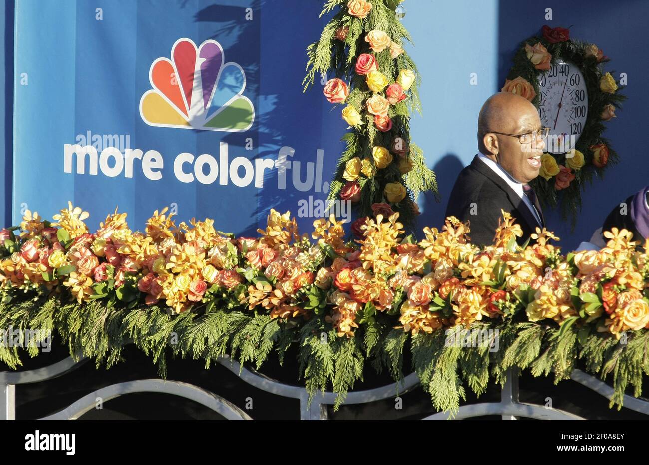 NBC Today Show personality Al Roker broadcasts at the annual New Year's ...