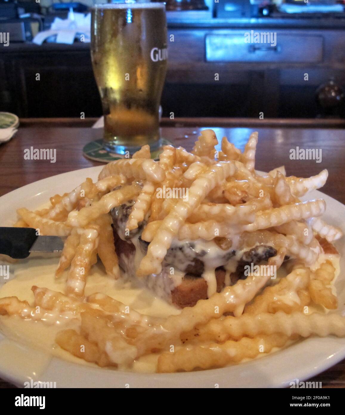 The "horseshoe" sandwich is a Springfield specialty. It's a rich ...