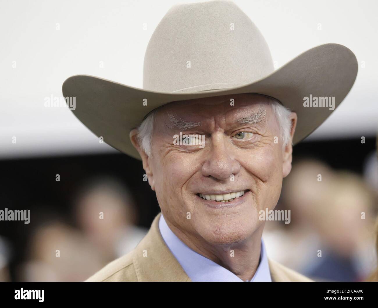 Actor Larry Hagman, seen in this November 13, 2011 file photo, has died ...