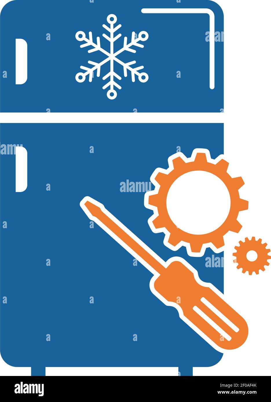 Refrigerator repair Stock Vector Images - Alamy