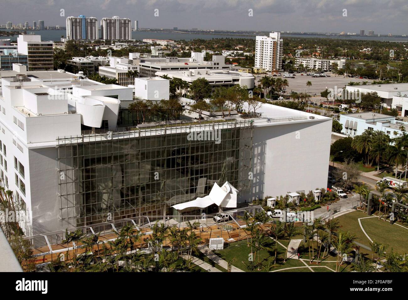 The Frank Gehry designed New World Center, home to Miami, Florida's New ...