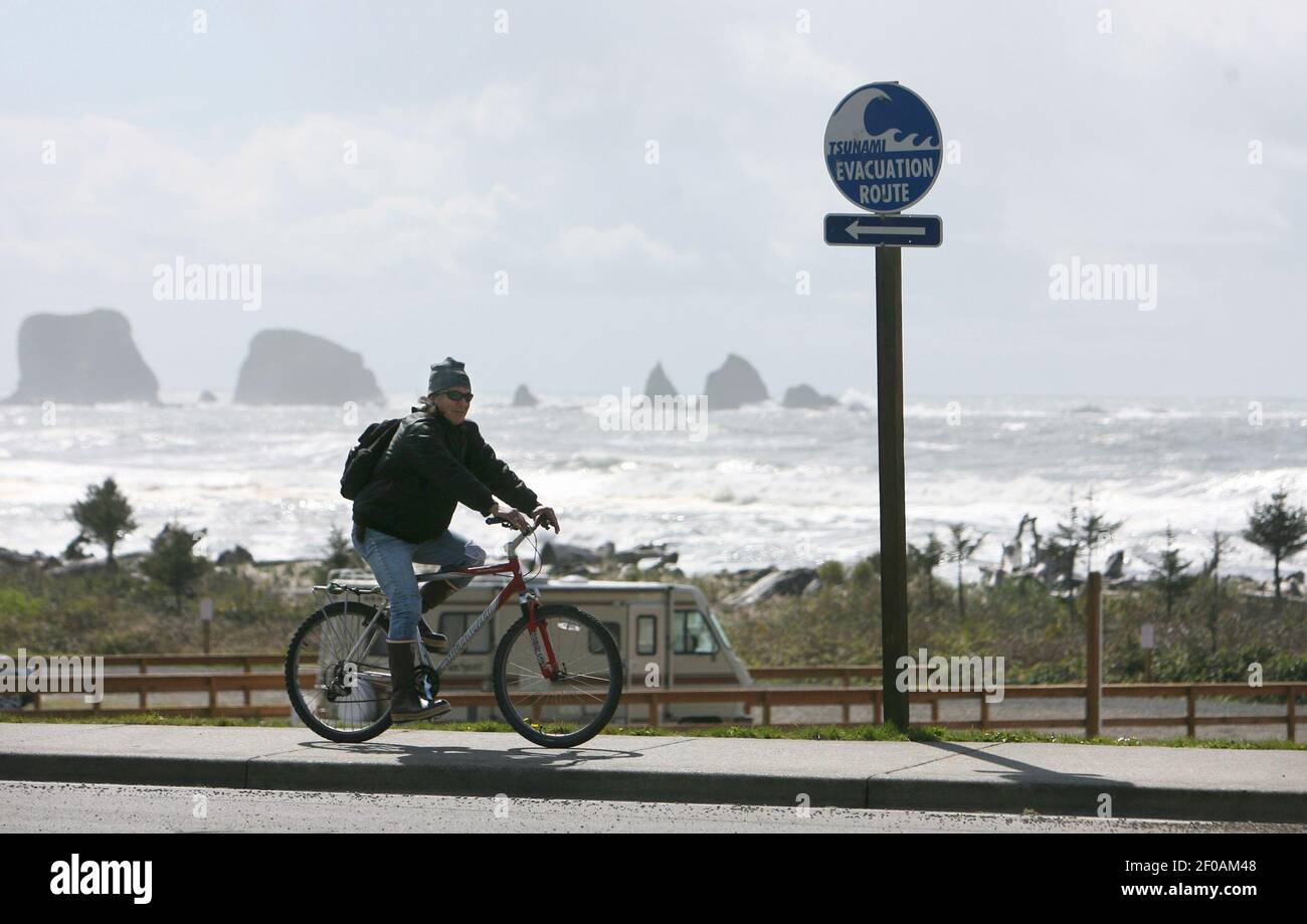 The majority of the Quileute Tribal community of La Push, Washington ...