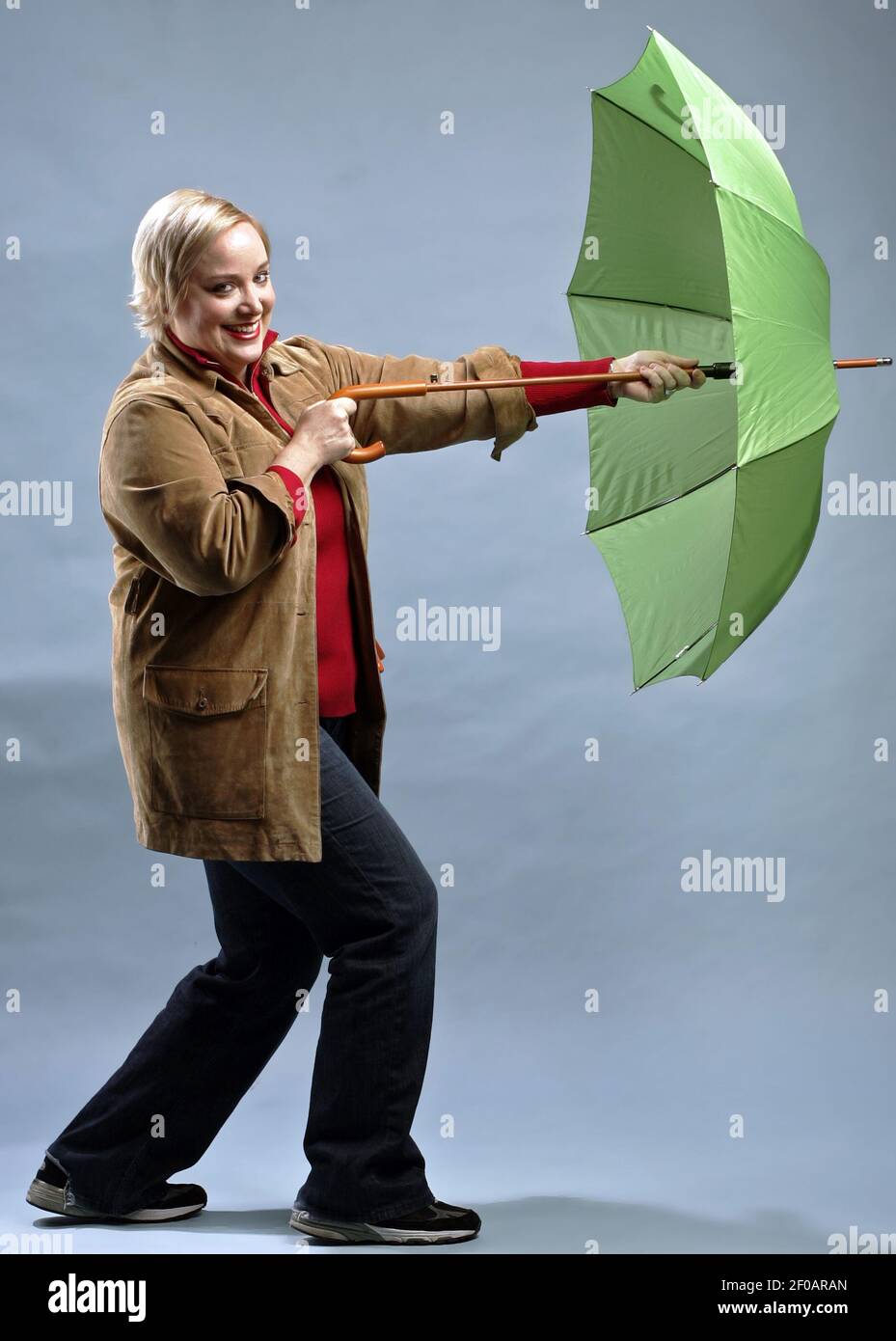 Kirsten Tretbar, seen acting out an illustration, took the long way to ...