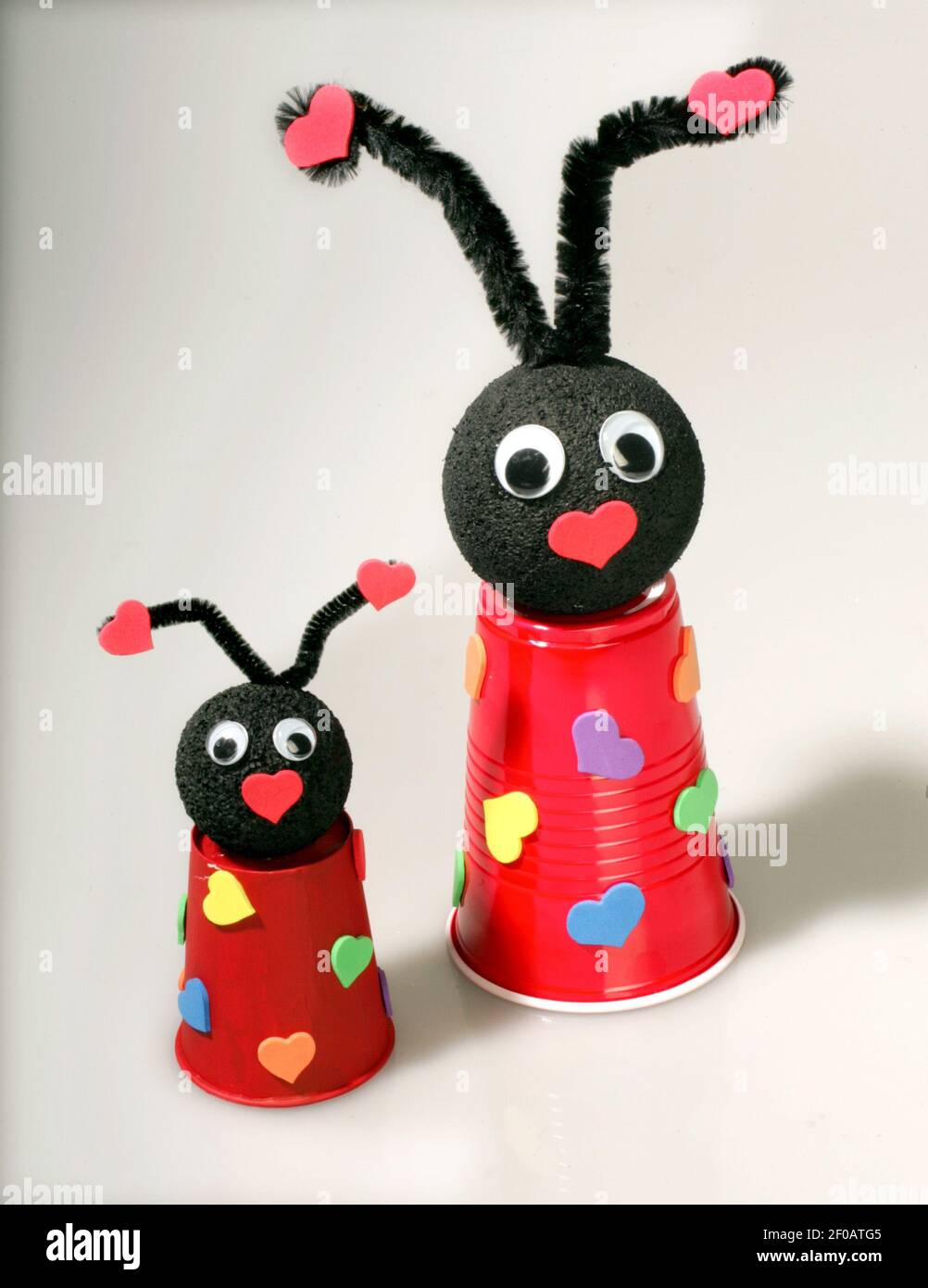 You can make Valentine love bugs to give to your sweetheart out of ...