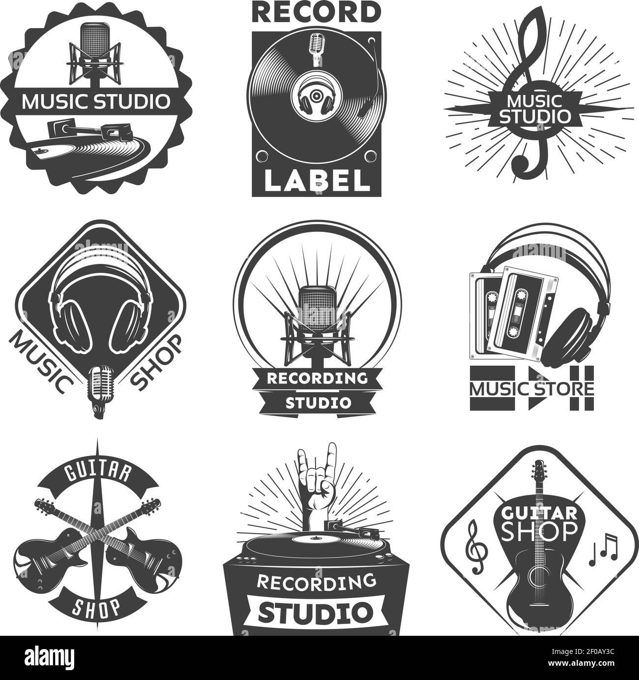 Recording Studio Logo 7 Studio Logos Ideas | Studio Logo, Studio,