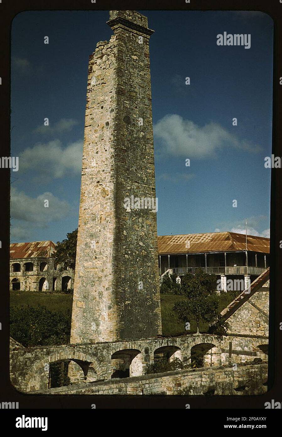 Plantation ruins estate little princess Stock Photo - Alamy